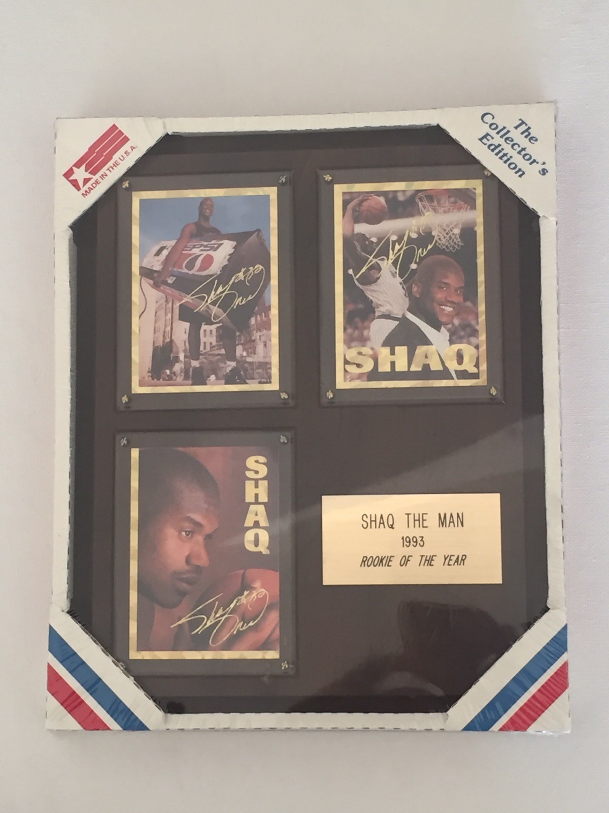 Shaquille O’Neal 3 Card Plaque Collector’s Edition. 1 Of 25,000. NIB | eBay