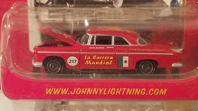 Johnny Lightning MOPAR R13 1955 Chrysler 300 Mexico Rallye in Red | eBay
