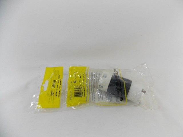 Daniel Woodhead 5269 Plug Connector NEMA 5-15r 15a 125v for sale online ...