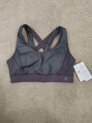 NWT splendid faux leather look sports bra size small | eBay