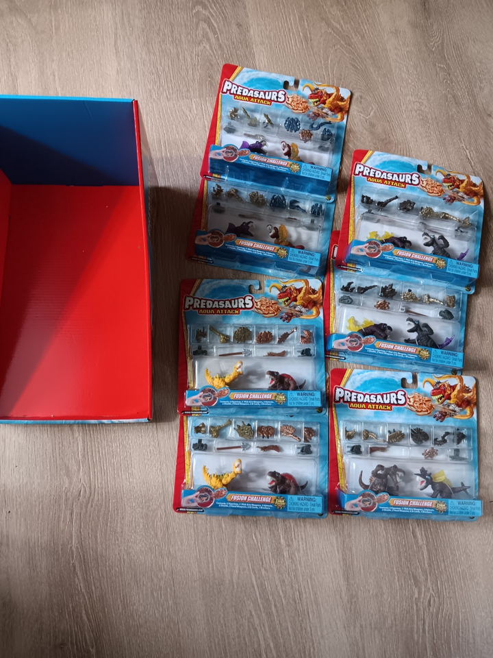 Predasaurs Aqua Attack Fusion Challenge DNA Fusion NEW 2015 Display of ...