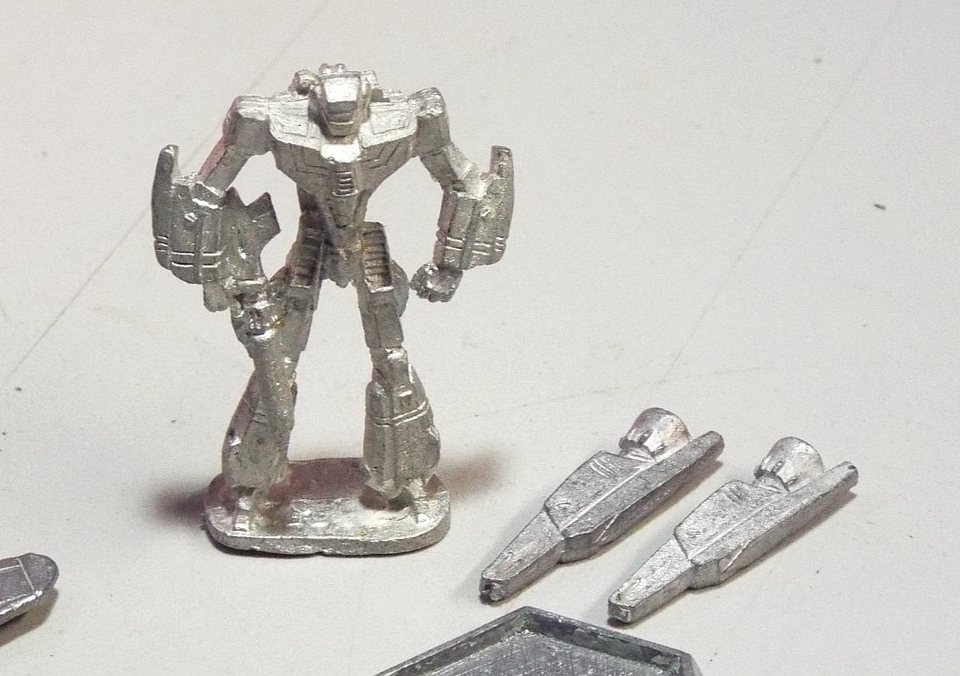 BATTLETECH PHOENIX HAWK & PHOENIX HAWK LAM MECH SET (RAL PARTHA, METAL ...