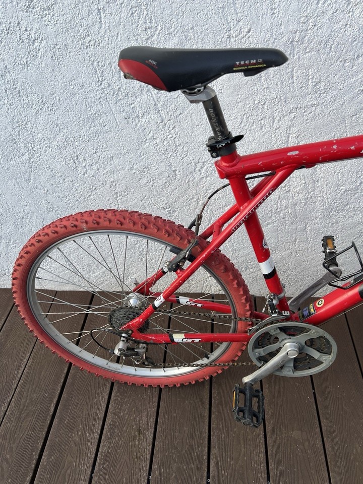 GT Aggressor 3.0 Triple Triangle 19 inch Retro MTB Mountain Road Red ...