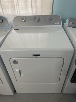 New Maytag 7-cu ft Vented Electric Dryer ( White )Model #MED4500MW | eBay