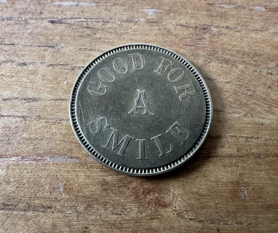 Unusual Belgrade Montana Good For A Smile Trade Token Mt | eBay