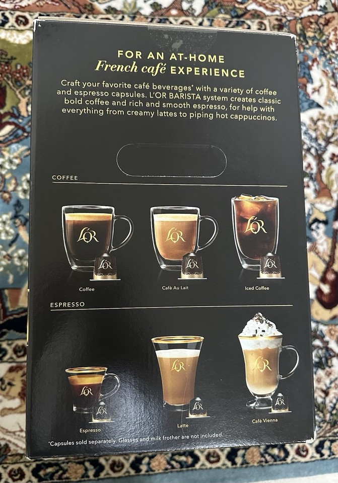 Lor Barista Artisan Coffee & Espresso system, BRAND NEW IN THE BOX | eBay