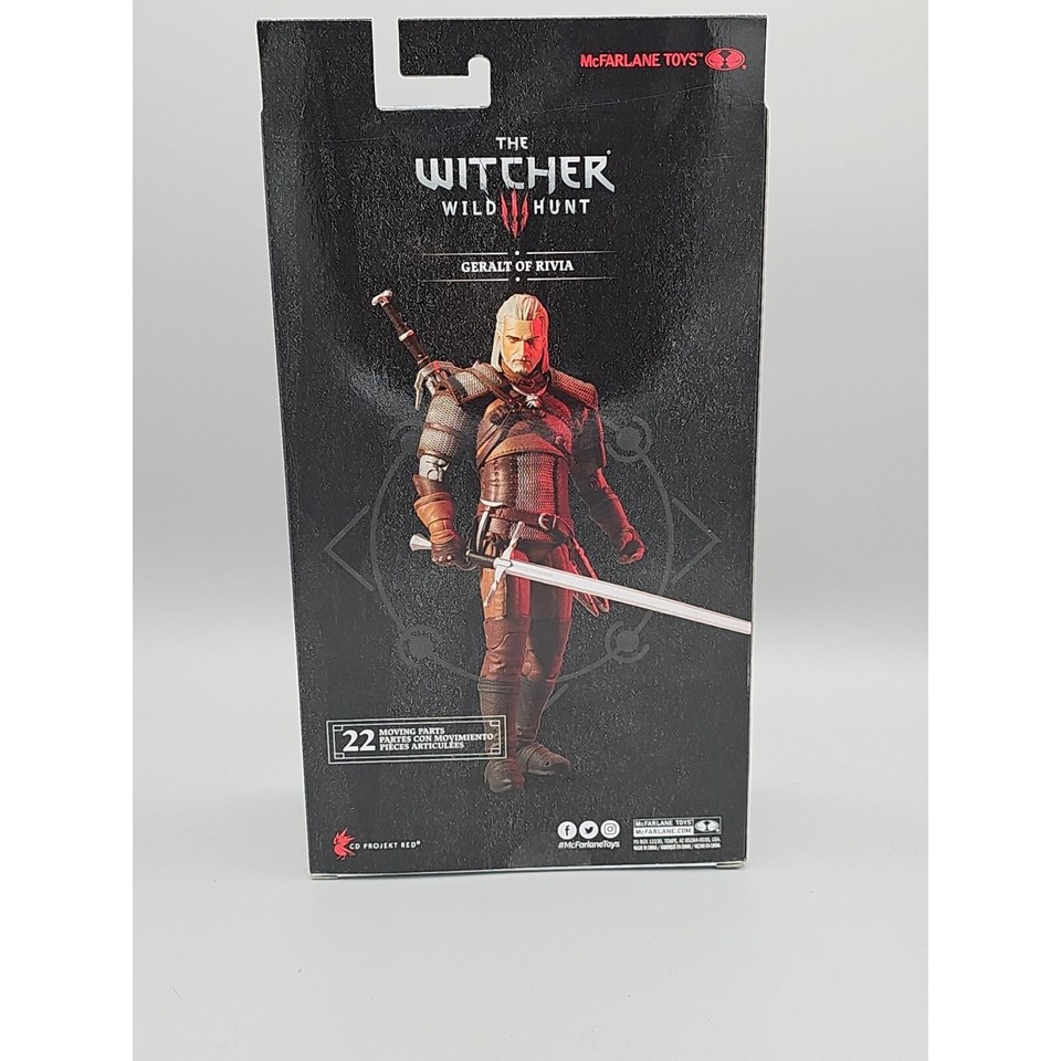 McFarlane Toys The Witcher Wild Hunt Gold Label Gerald of Rivia Action ...