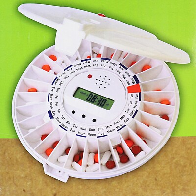 Livefine Automatic Pill Dispenser & Reminder Locking Medication ...