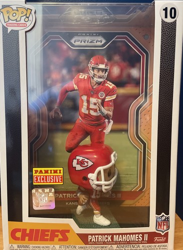 Patrick Mahomes II Panini Exclusive Prizm GOLD Funko Pop NIB #10 Chiefs ...