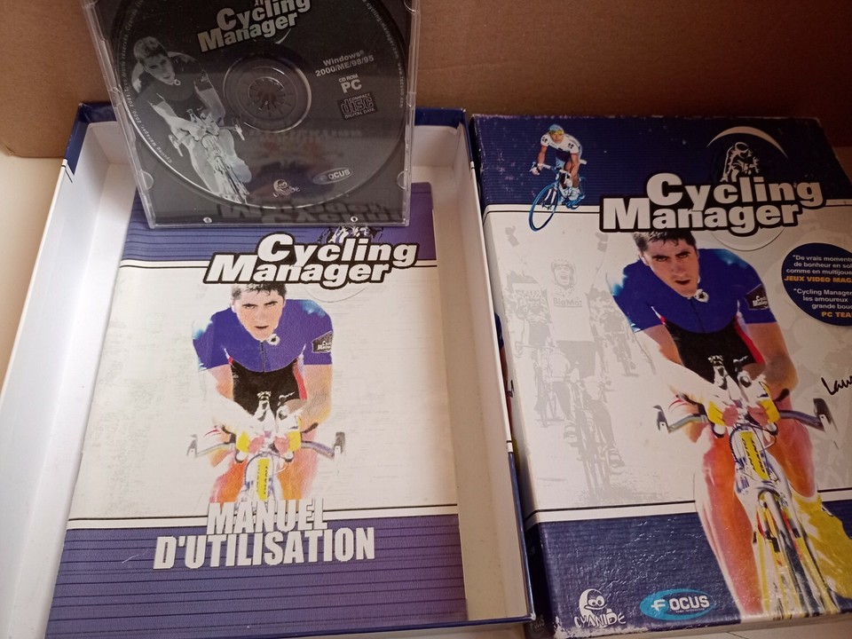 Pc Cd Rom Cycling Manager 2 Simulation Cycling Management Fr Big Box | eBay