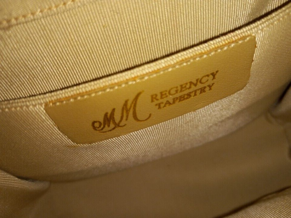 Vintage MM Morris Moskowitz Floral Paisley Tapestry Mini Handbag W ...