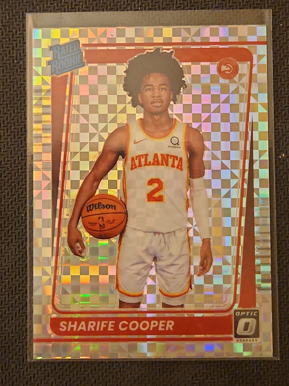 2021-22 Panini Donruss Optic - Sharife Cooper - Rated Rookie ...
