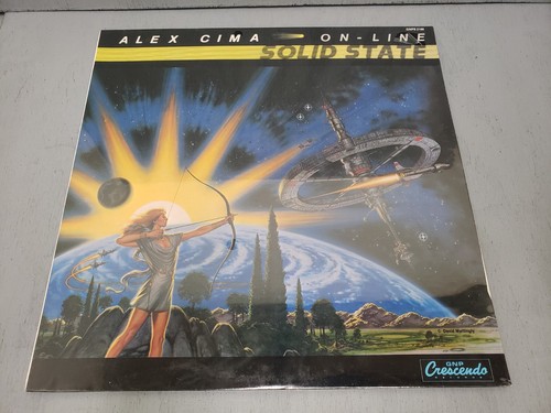 ALEX CIMA ON-LINE Solid State GNP 1986 LP Sealed VINYL Record NEW OLD ...