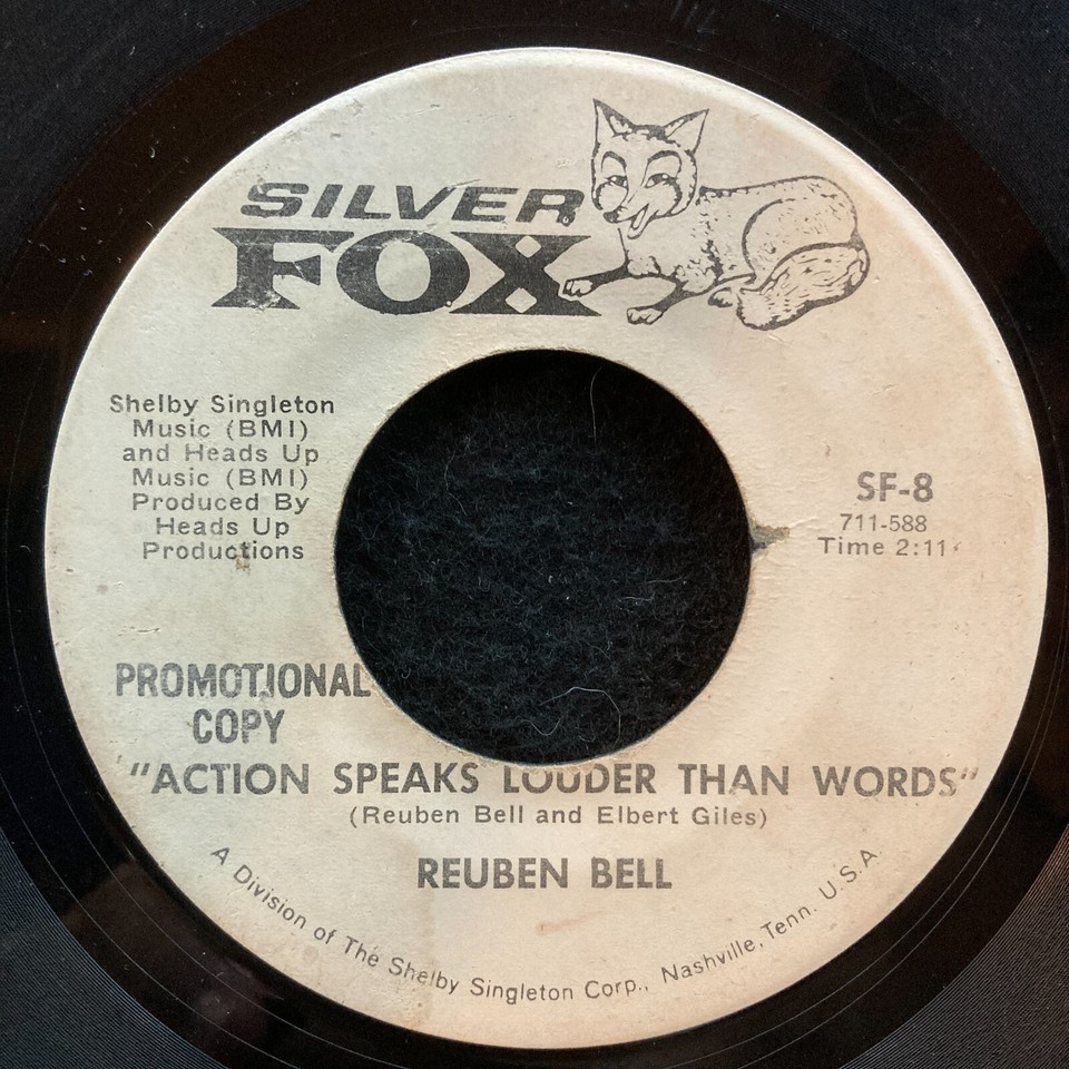 Action Speaks Louder Than Words by Reuben Bell (Silver Fox SF-8) 7 ...