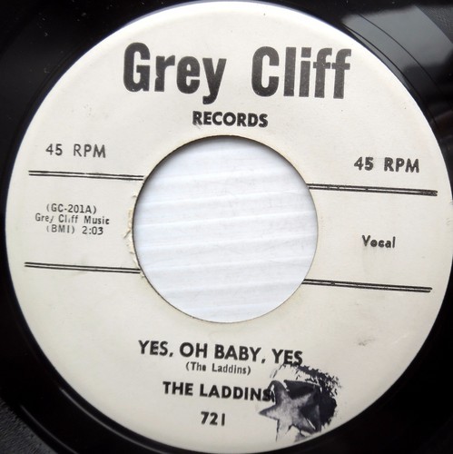 The Laddins Doowop Gris Cliff 45 Oui Oh Bébé Oui B/W Light A Candle ...