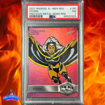 2021 Marvel X-Men Metal Universe - Precious Metal Gems Red /100 - #160 ...