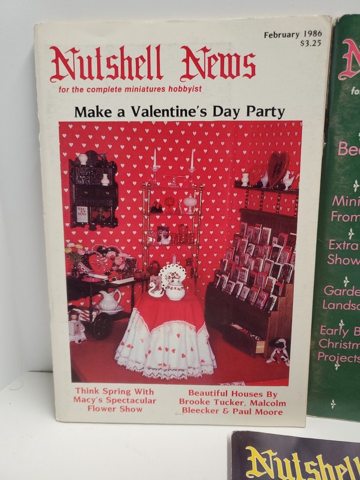 Lot of 5 Nutshell News Magazines 1986 & 1987 | eBay