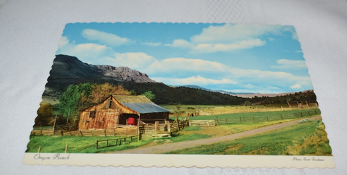 Oregon Ranch Postcard Photo by Scott Freedman Dexter Press Inc. CT-1 ...