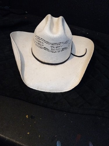 justin straw cowboy hat - Gem