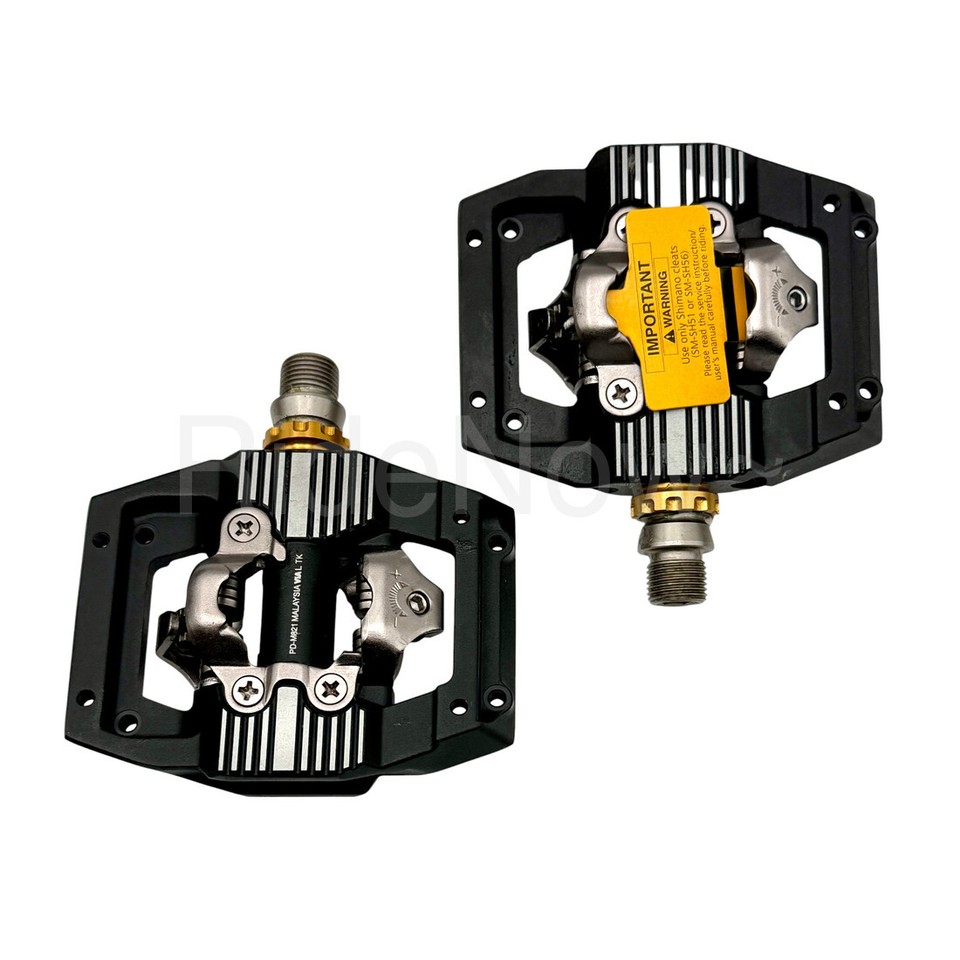 Shimano SAINT PD-M821 Downhill Enduro SPD Pedals Black Chromoly MTB ...