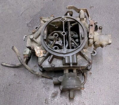 PRE - 1956 BRASS TAG CHEVROLET GM Rochester 4 JET 4GC 4 BBL Carburetor ...