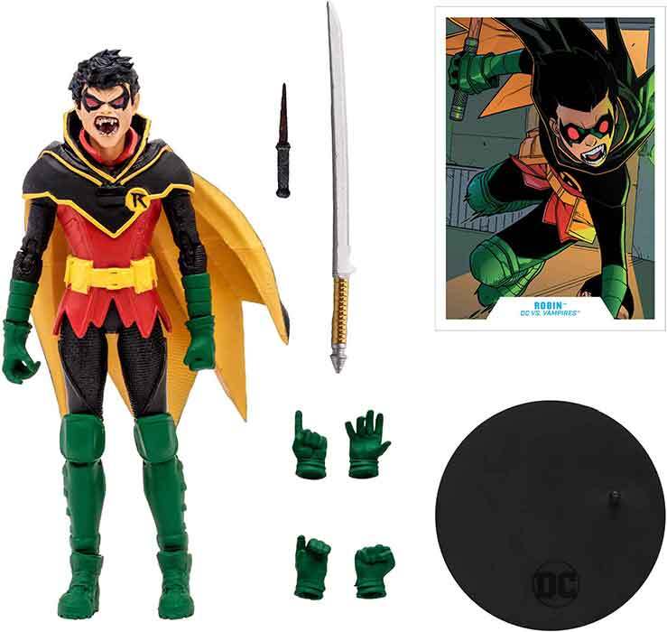 DC Multiverse DC vs Vampires 7 Inch Figure Exclusive - Vampire Robin ...
