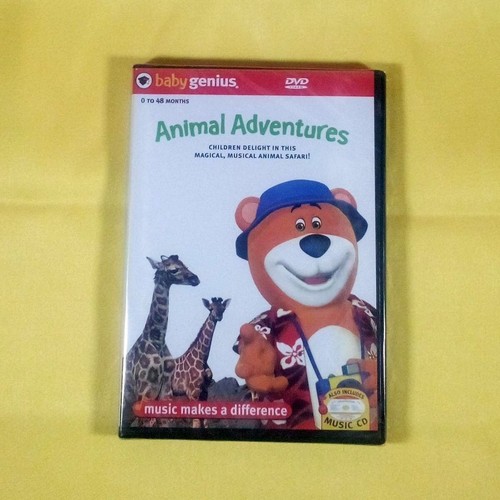 DVD - Baby Genius "Animal Adventures" - includes bonus music CD 94933501055| eBay