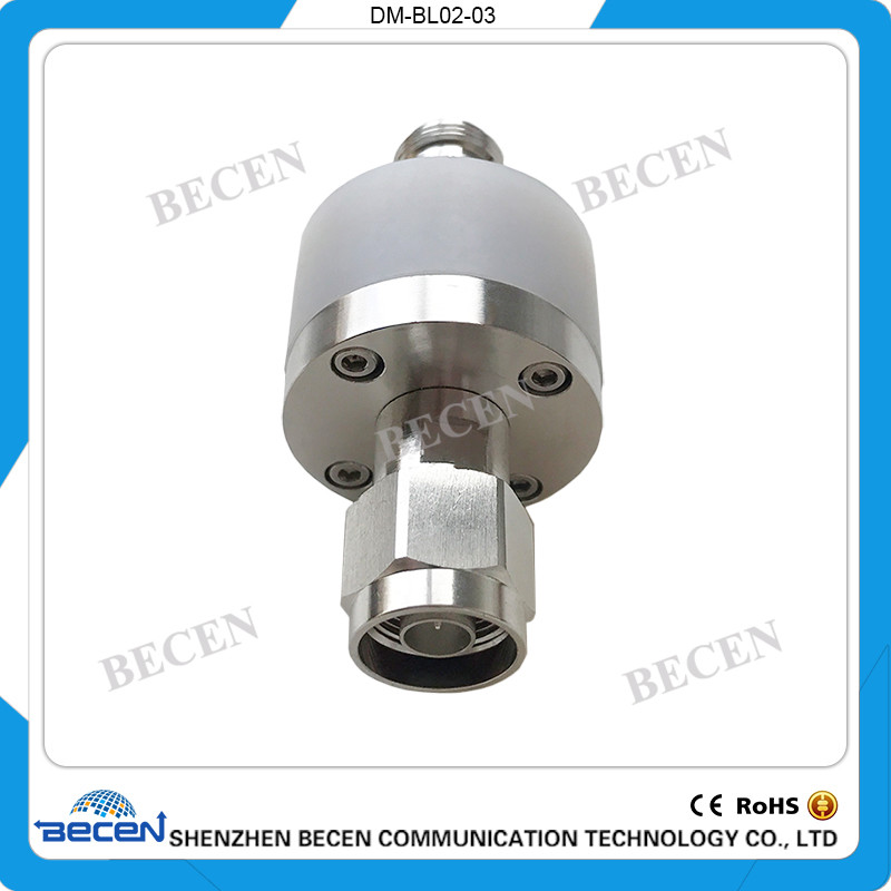 N male to female DC Block DC-2.5GHZ 50ohm 200W 3000V RF coaxial Power ...