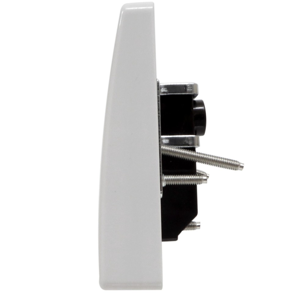 45A Cooker Cable Connection Outlet Plate White 2 Part 45 Amp Oven Hob ...