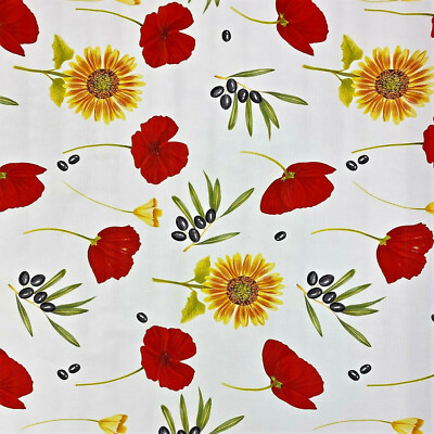 Mantel Hule Trendline Amapola Girasoles Grabado M99525 Anguloso Redondo ...