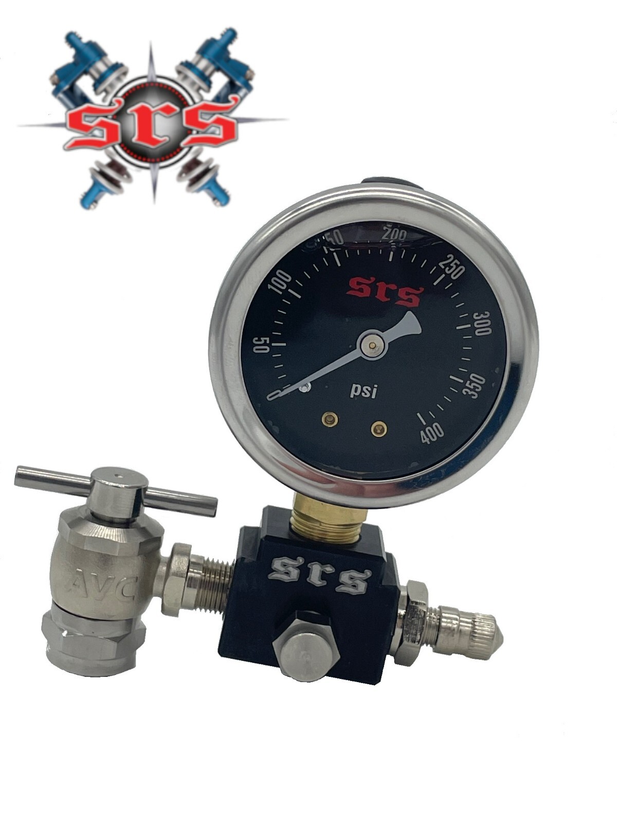 400# Nitrogen Shock Fill Tool No-Loss Chuck Bleed Valve Air FOX KING ...