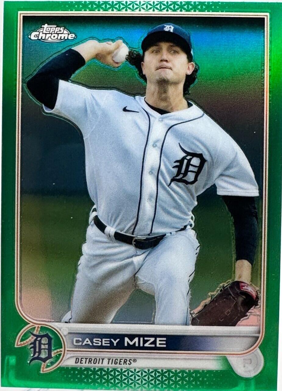 2022 Topps Chrome - Casey Mize #162 Green Refractor /99 for sale online ...