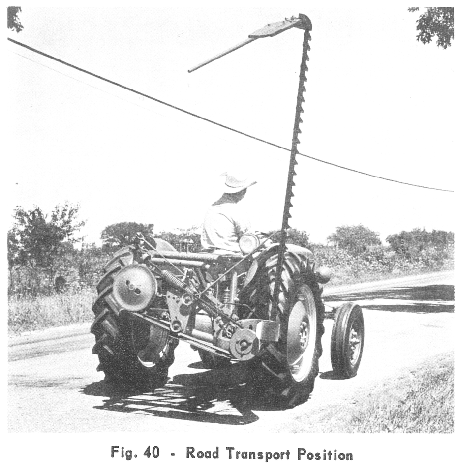 Owner's Manual for Massey Ferguson MF 31 Belt Drive Dyna Balance Sickle ...