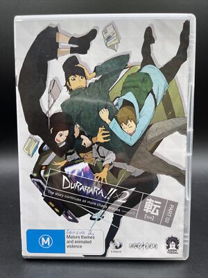 Durarara!! X2 : Part 2 (DVD, 2015) Region 4 Australia, anime manga ...