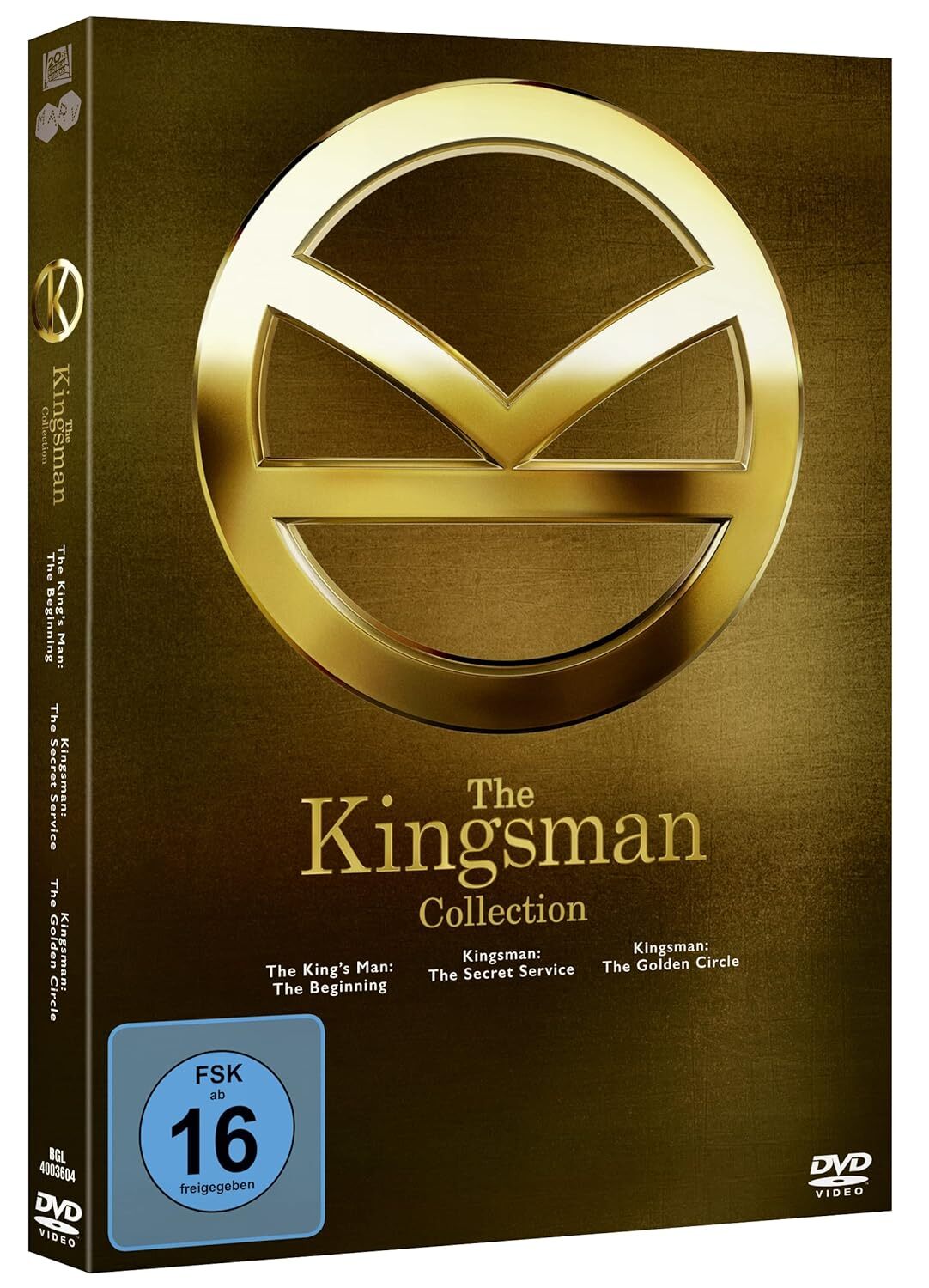 The Kingsman Collection (DVD) Fiennes Ralph Dickinson Harris Arterton ...