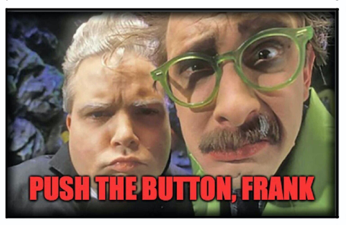 Magnet #142 MST3K Push The Button TV's Frank Dr. Clayton Forrester The ...