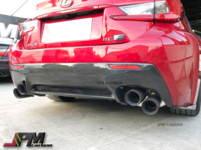 Fits 2015+ LEXUS RCF RC-F Carbon Fiber Rear Bumper Diffuser | eBay