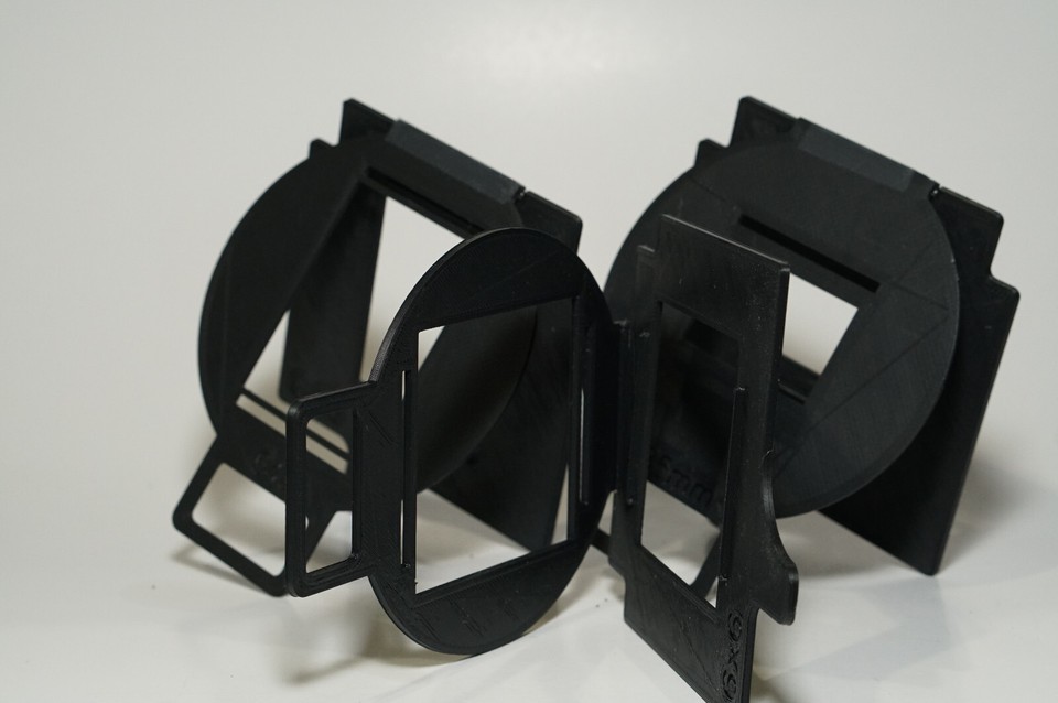 3-pk Omega B22 B66 C700 B600 B635 Negative Carrier 6x6 645 35mm ...