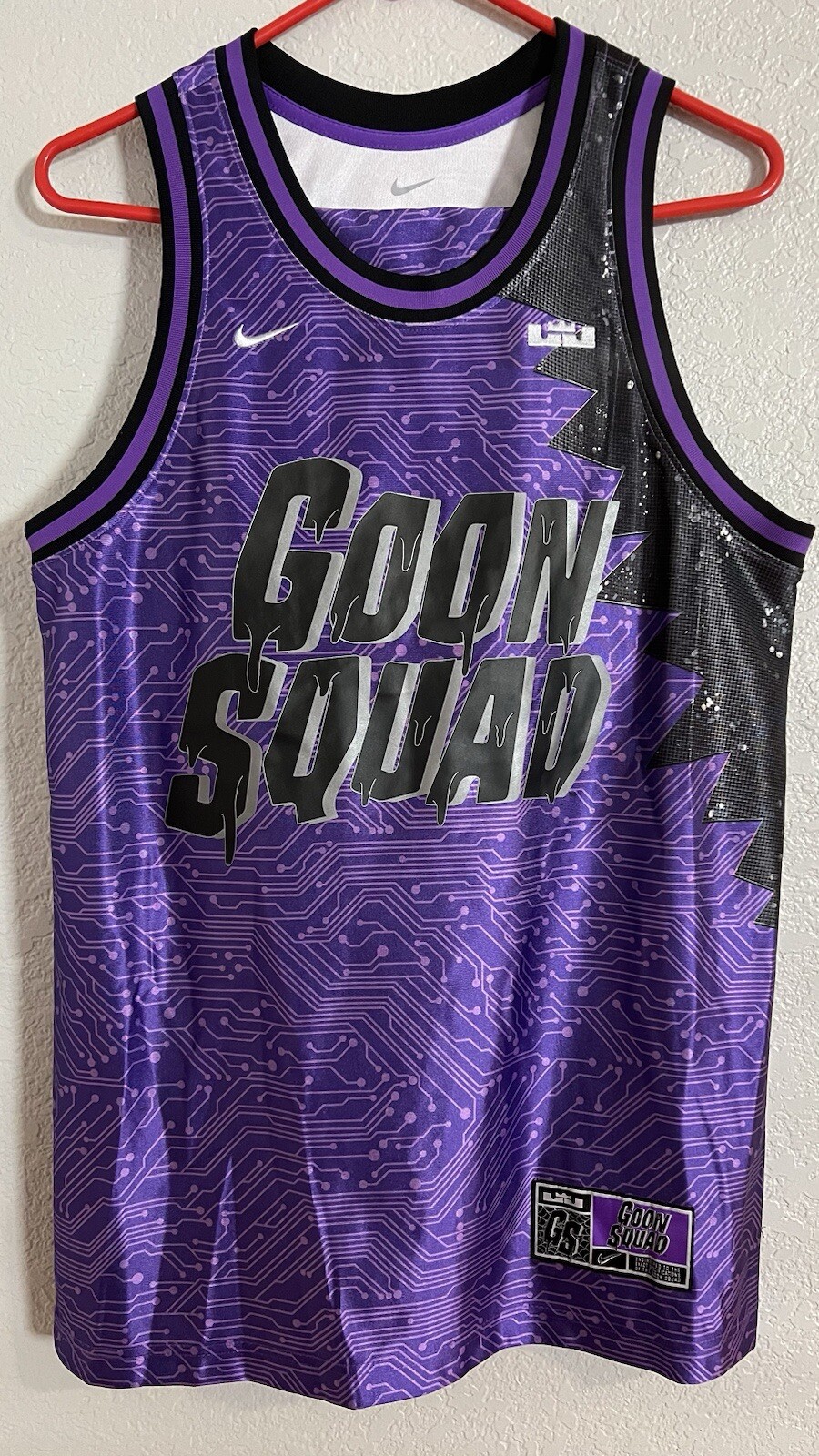 Nike Lebron x Space Jam A New Legacy Goon Squad Jersey - Gem