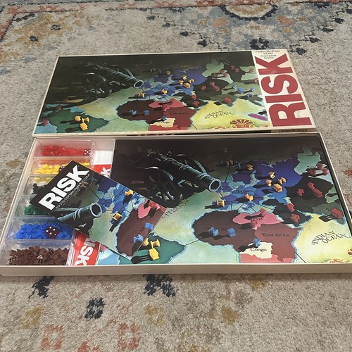 Vintage RISK Board Game Global Domination Parker Brothers 1980 Complete ...