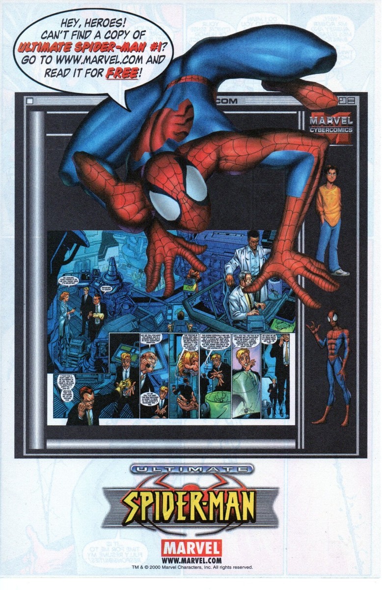 Ultimate Spiderman Comic Wallpaper