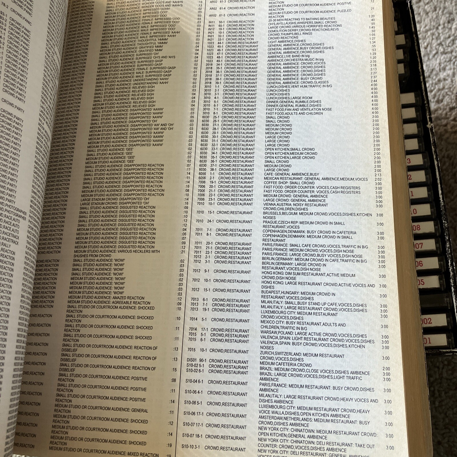 SOUND IDEAS Sound Effects Library 2000 Series 26 CDs Book Lucasfilm SFX