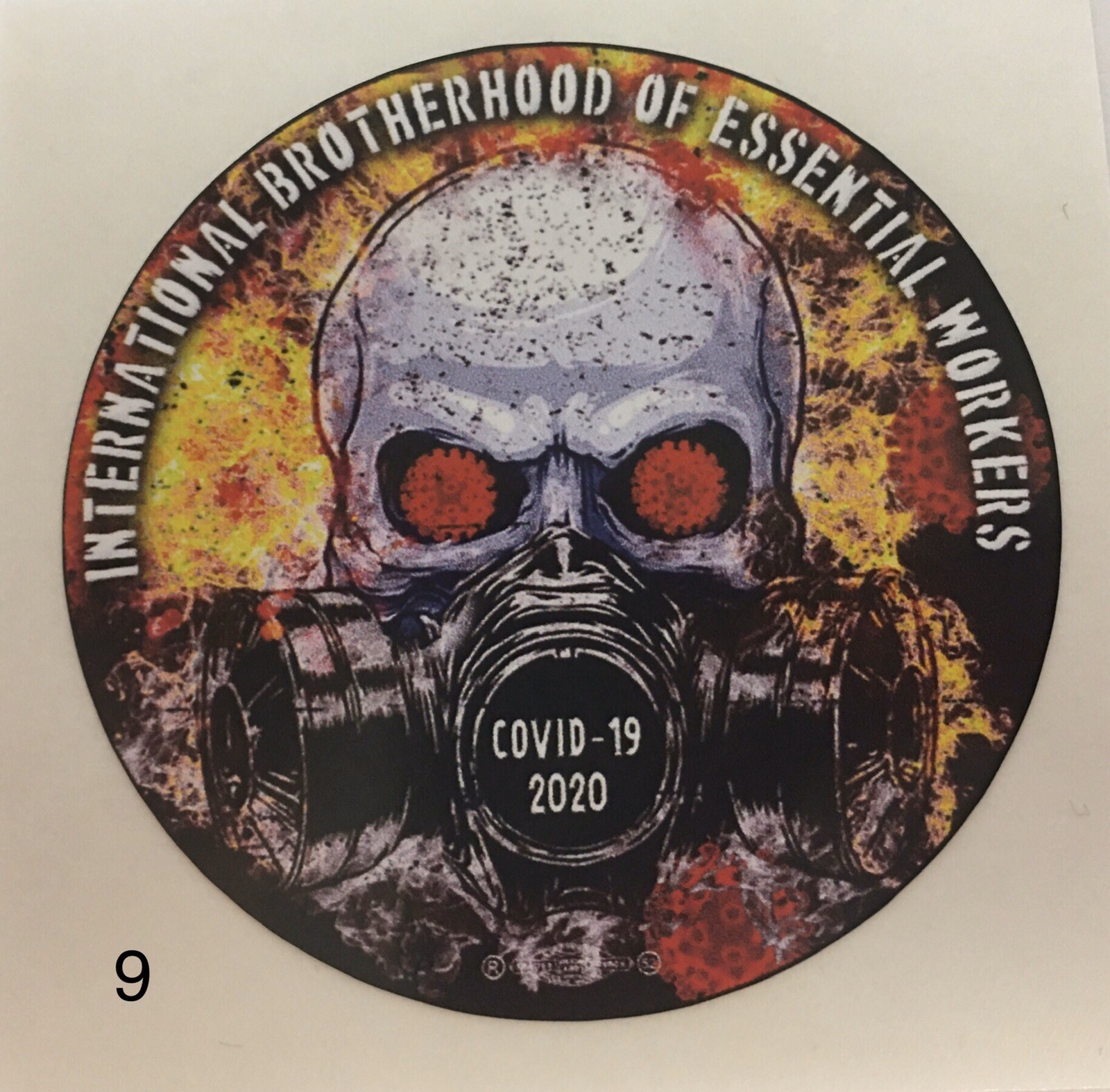 International Brotherhood Of Essential Workers Hard Hat Sticker | eBay