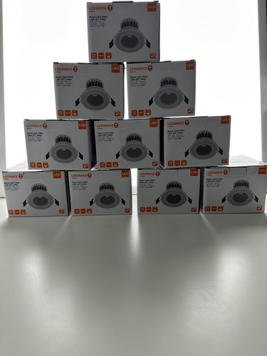 10 Pack! LEDVANCE Osram Spot LED Pro Downlight. 10W. 3000K Warm. | eBay ...