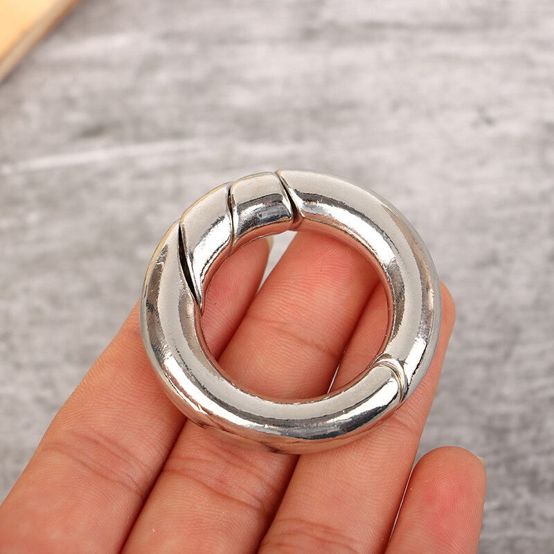 Metal Ring Unloop Toy Mind Brain Teaser Difficult Unlocked Maze ...