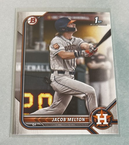 Jacob Melton 2022 Bowman Draft 1st #BD-135 Houston Astros | eBay