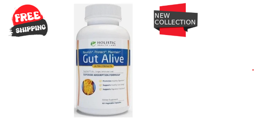 Gut Alive Ultra Strength Superior Absorption Holistic Health Labs- (60 Capsules) | eBay