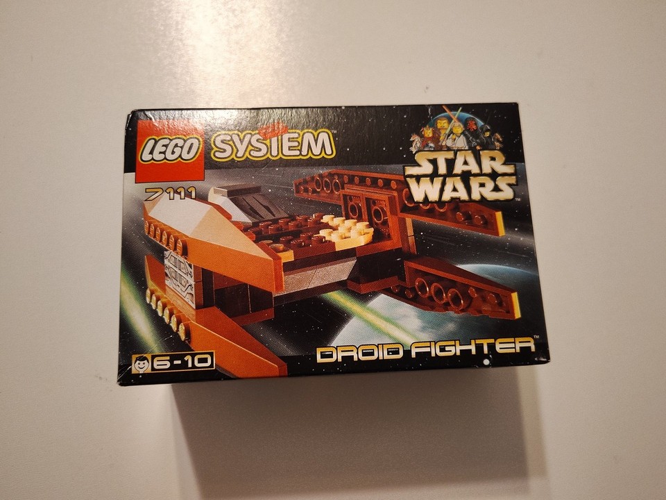 LEGO Star Wars: Droid Fighter (7111) MINT CONDITION 100% SEALED RARE ...