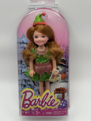 2013 Barbie Chelsea Christmas Doll Santa’s Helper Elf NRFB | eBay