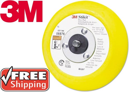3M 05575 Automotive 5" Stikit Disc Pad 5/16-24 Thread New Free Shipping ...